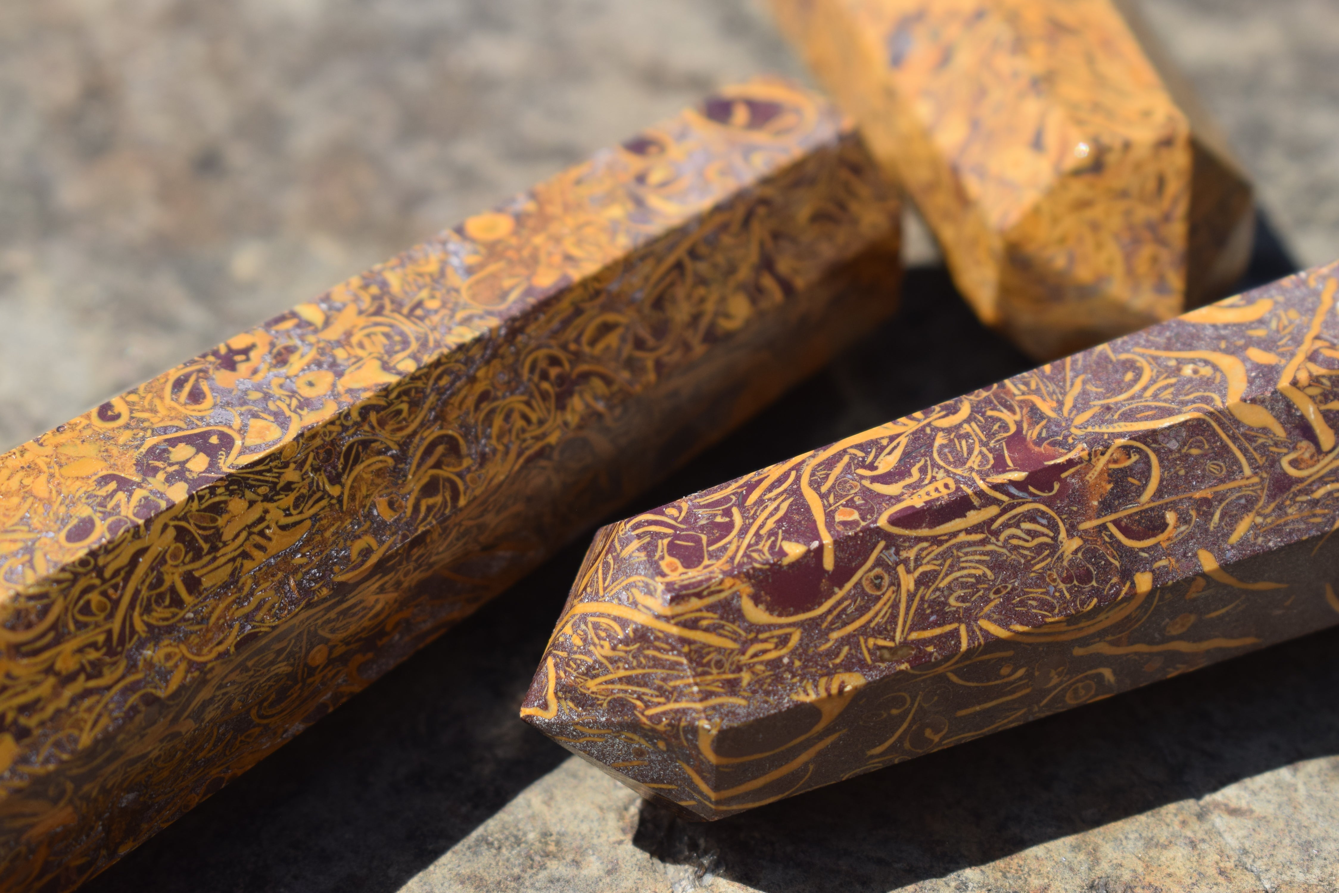 Miriam Stone, Calligraphy or Elephant Skin Point + Cleansing & Chargin ...